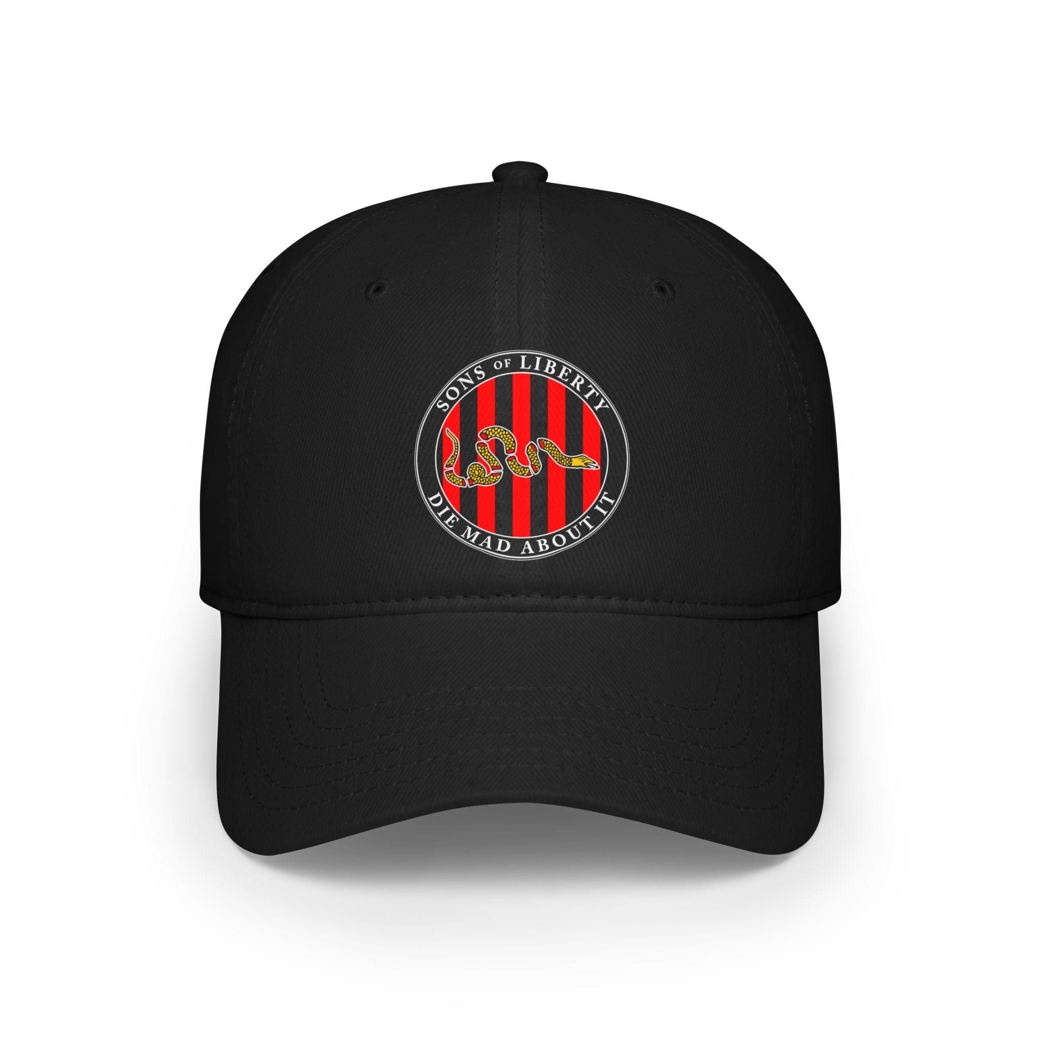 Die Mad About It Low Profile Baseball Cap, Sons of Liberty Hat, Anti ...