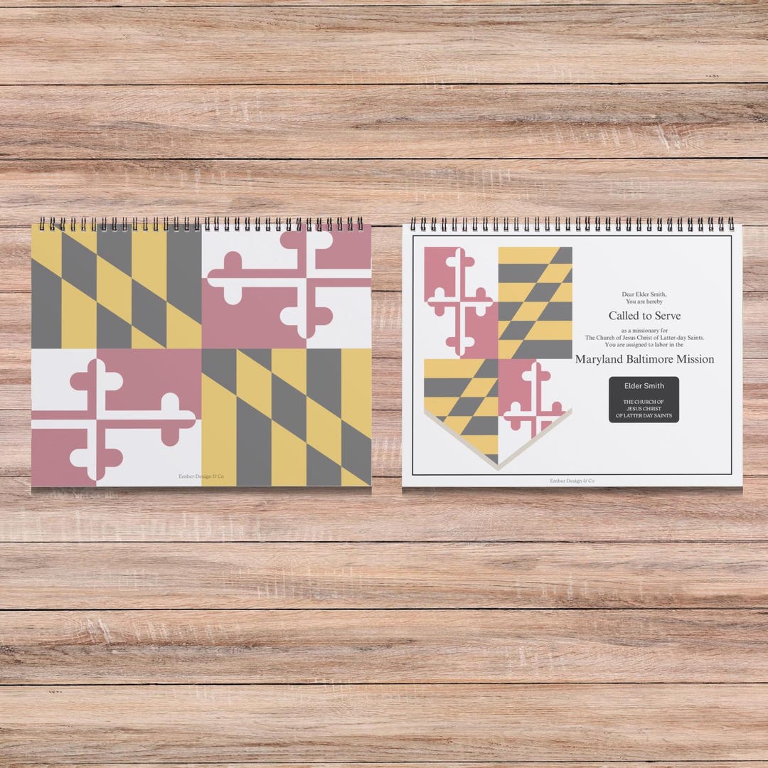 Custom Elder Missionary Scrapbook 50 Page Lds Mission Memory Book