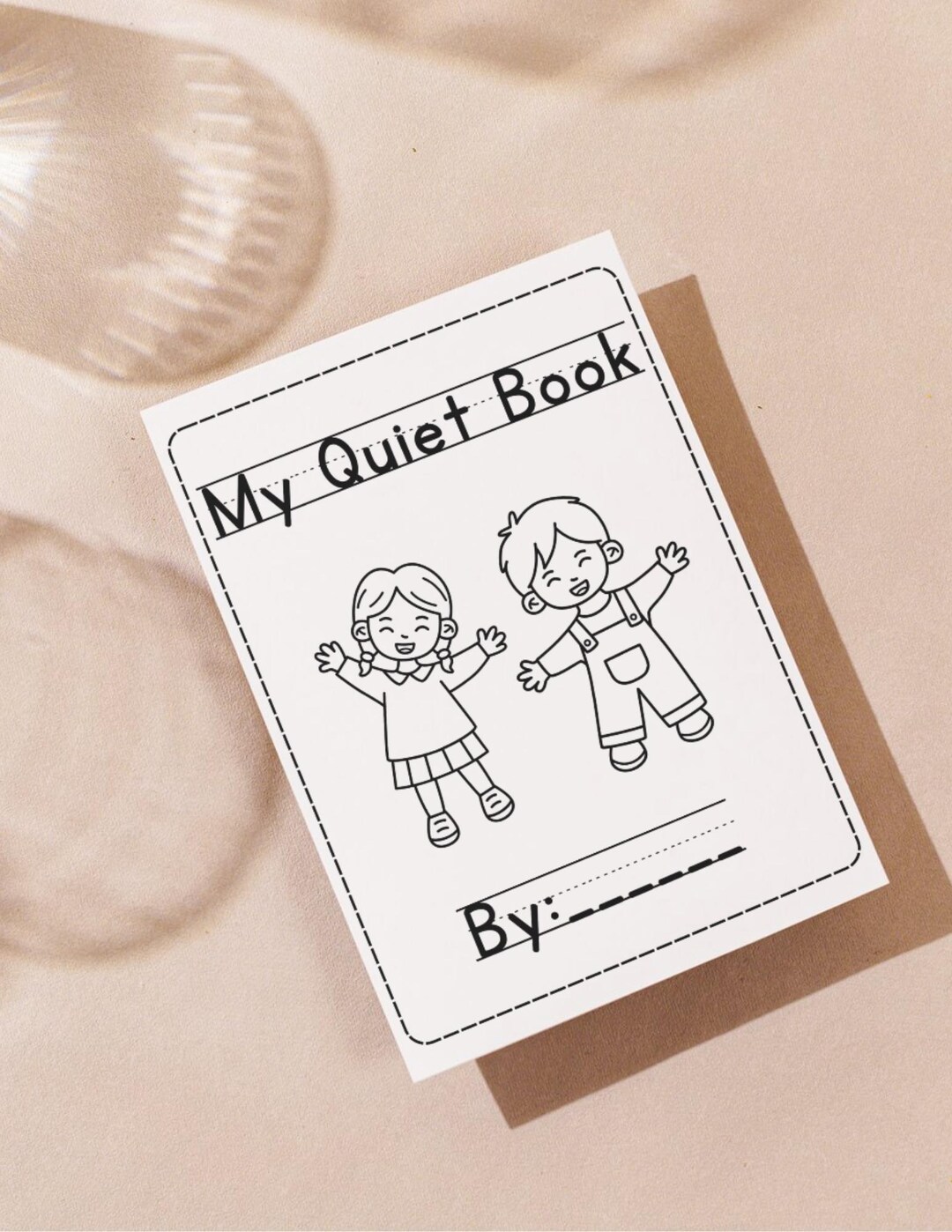LDS Quiet Book Printable: Church Activity Pages for Kids (PDF Download ...