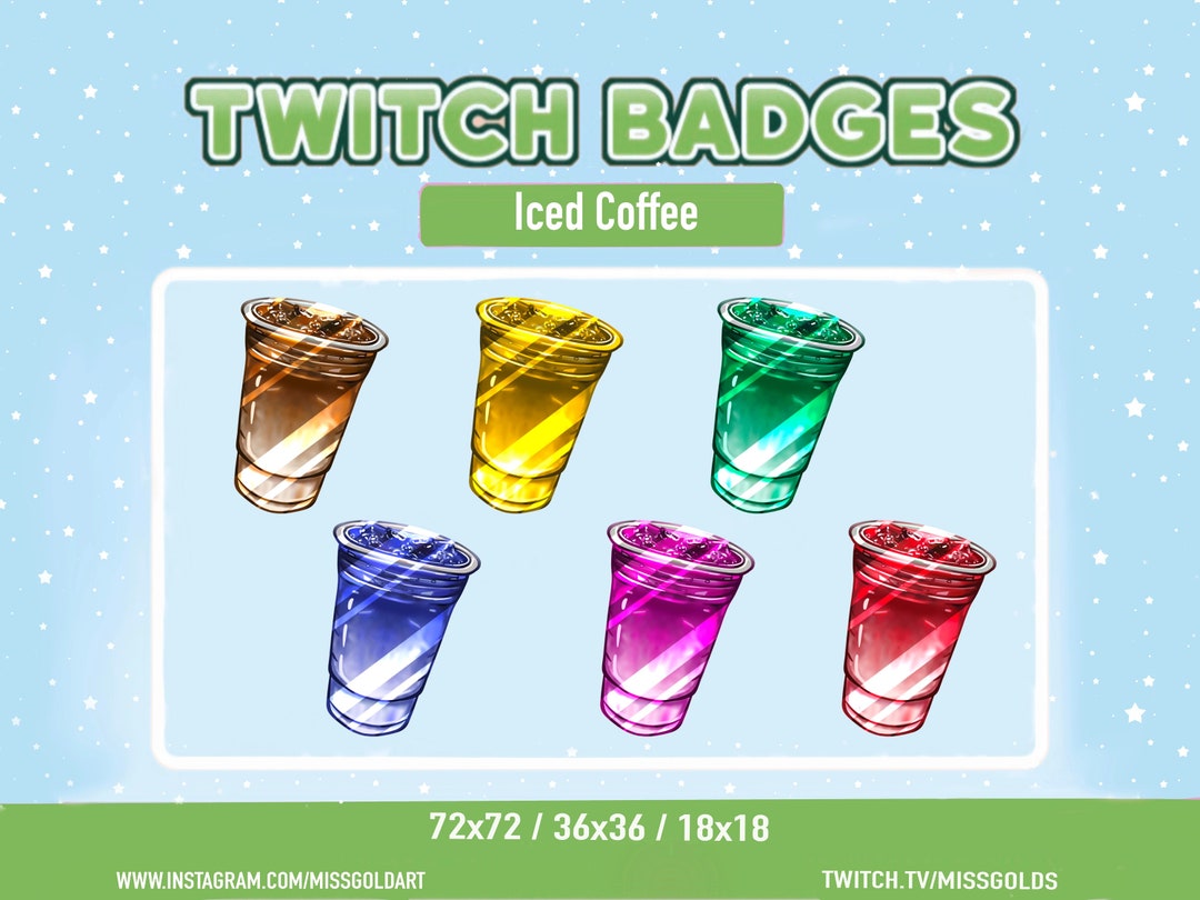 Espresso Badges, Coffee Badges, Twitch Streamers, Sub Badges for Twitch ...
