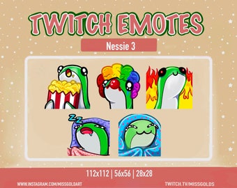 Nessie Apex Legends Emotes, Nessie Emotes, Twitch Streamers, Emotes for ...