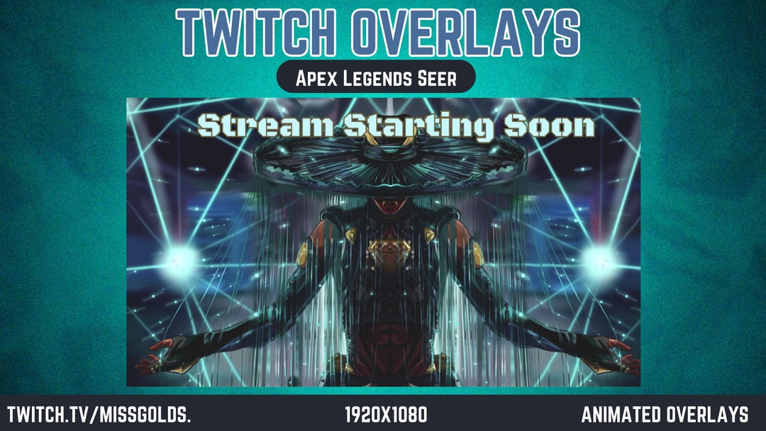 Animated Seer Scenes From Apex Legends, Seer Overlays, Twitch Streamers ...