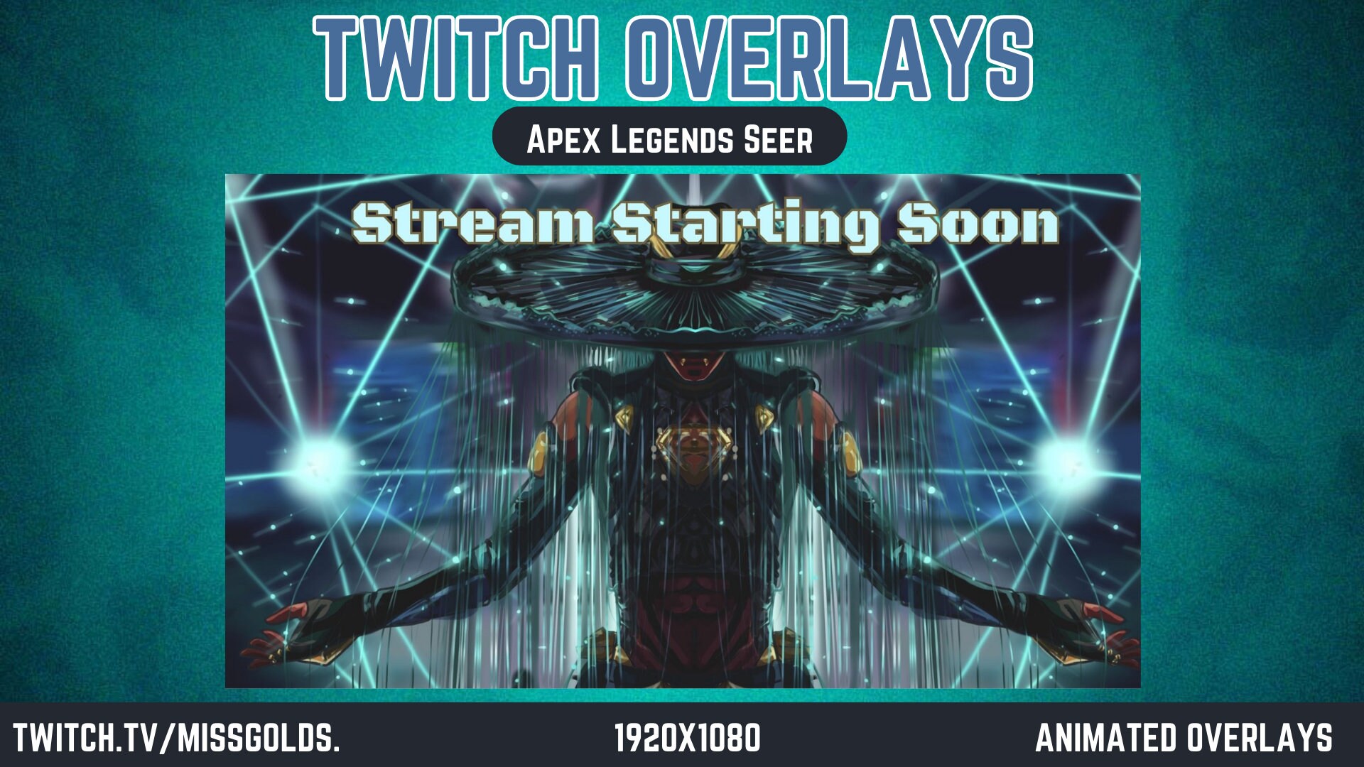 Animated Seer Scenes From Apex Legends, Seer Overlays, Twitch Streamers ...