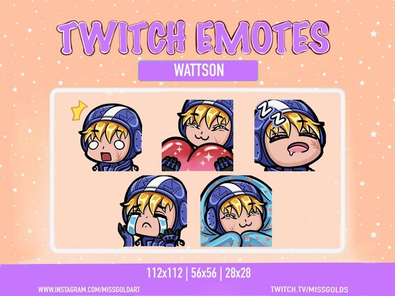 Wattson Apex Legends Emotes Wattson Emotes Twitch Streamers - Etsy
