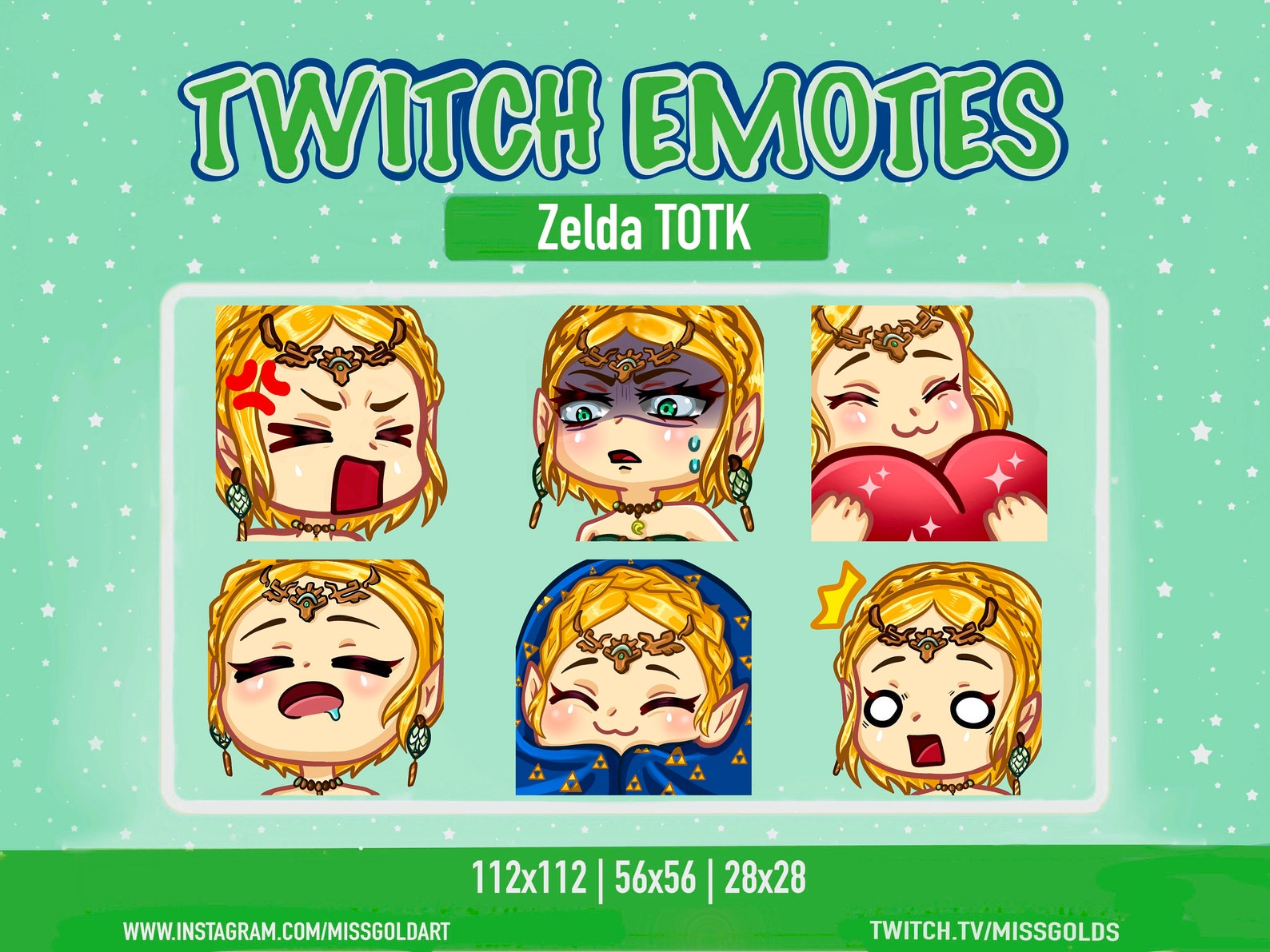 Zelda Tears of a Kingdom Emotes, Zelda Emotes, Twitch Streamers, Emotes ...