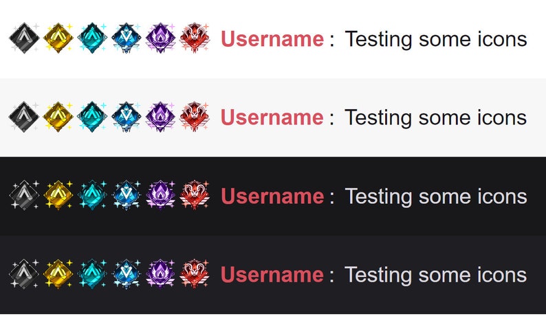 Apex Ranked Badges, Ranked Badges, Twitch Streamers, Sub Badges for ...