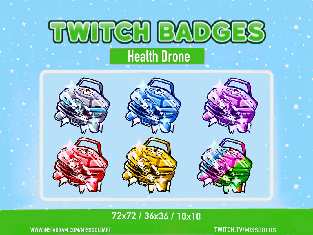 Lifeline Drone Apex Legends Badges Doc Badges Twitch Streamers Sub