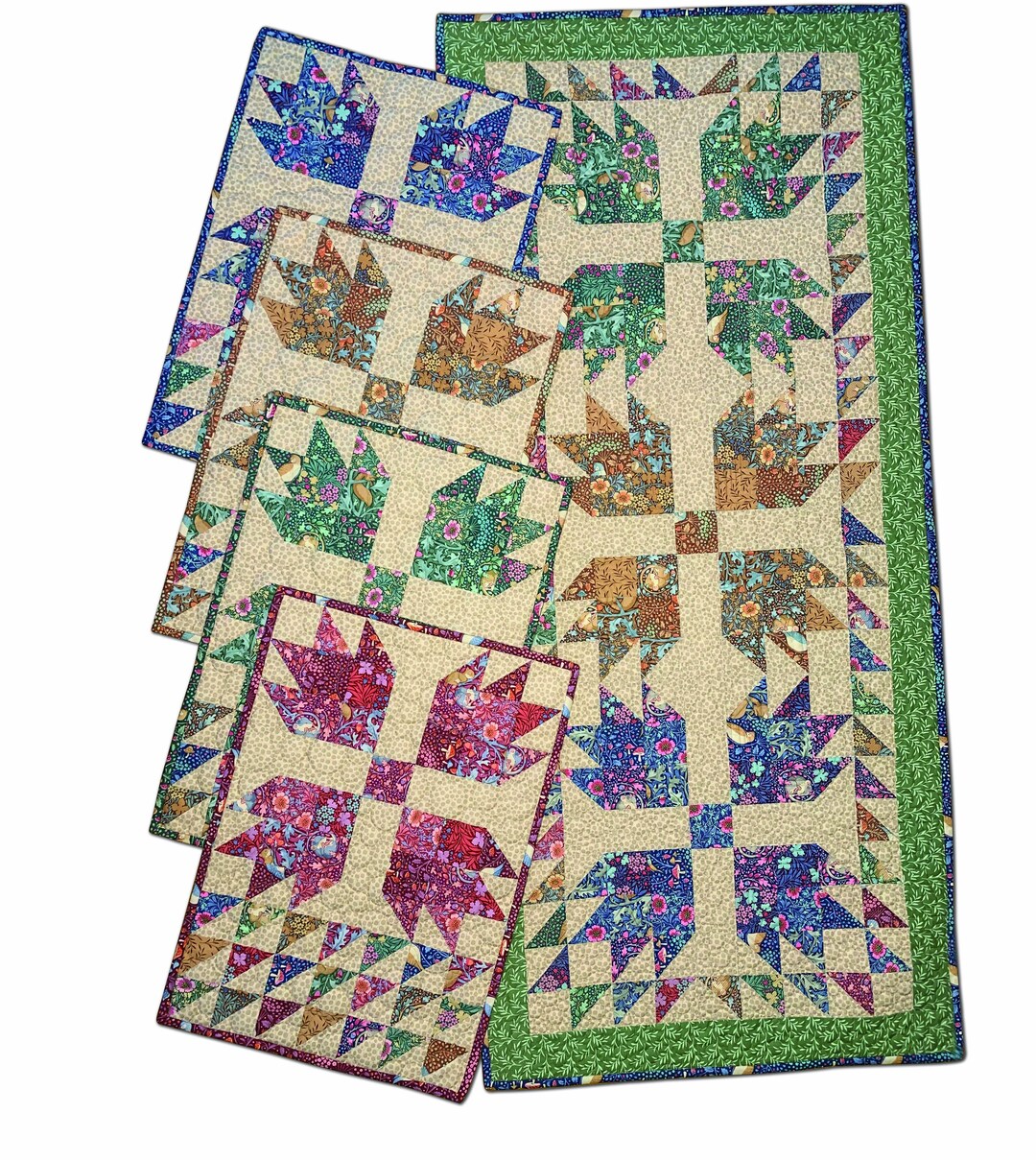 Rustling Leaves Quilt Pattern - Etsy