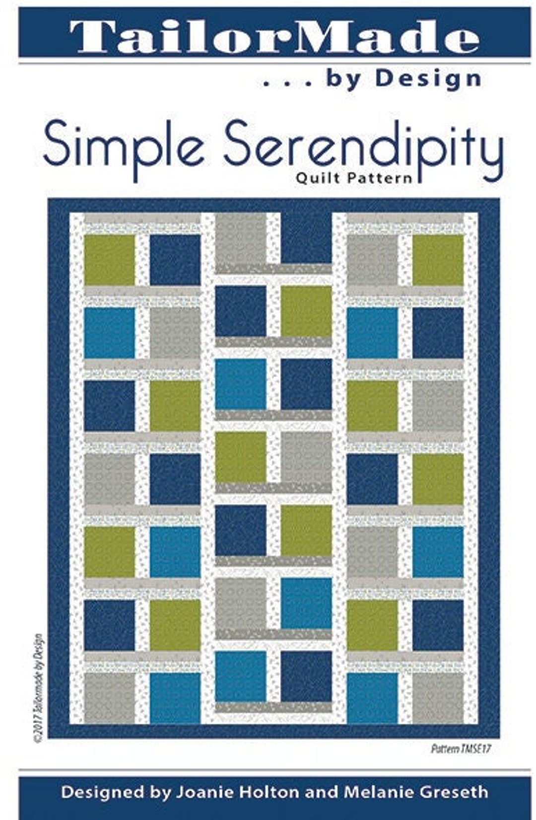 Simple Serendipity Quilt Pattern - Etsy