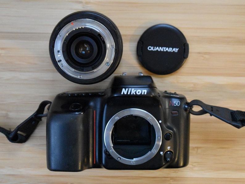 Nikon N50 35mm Film Camera With Quantaray 70-210mm F4-5.6 Lens - Etsy