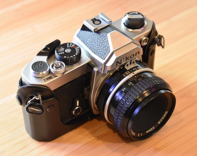 Nikon FM 35mm Film Camera With Nikon 50mm F1.4 Lens - Etsy