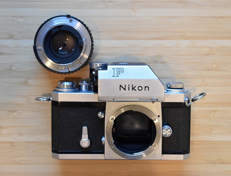 Nikon F1 35mm Film Camera With 50mm F1.8 - Etsy
