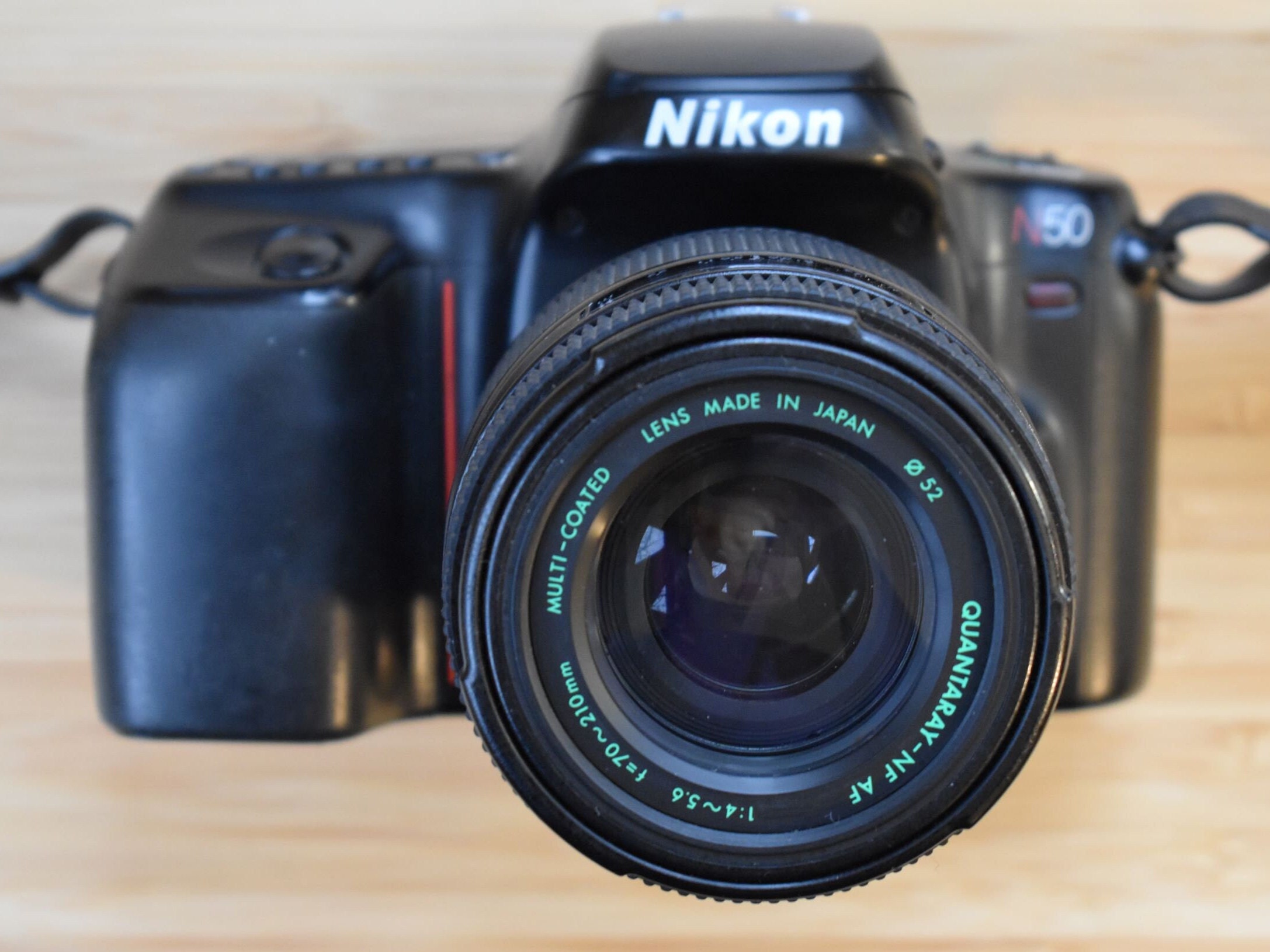 Nikon N50 35mm Film Camera With Quantaray 70-210mm F4-5.6 Lens - Etsy