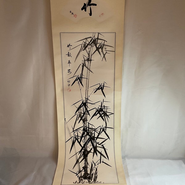 Asian Bamboo Scroll - Etsy