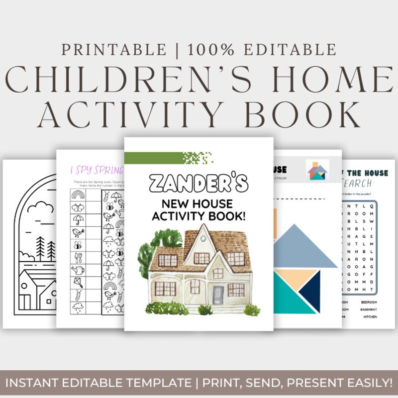 Home Activities - Etsy