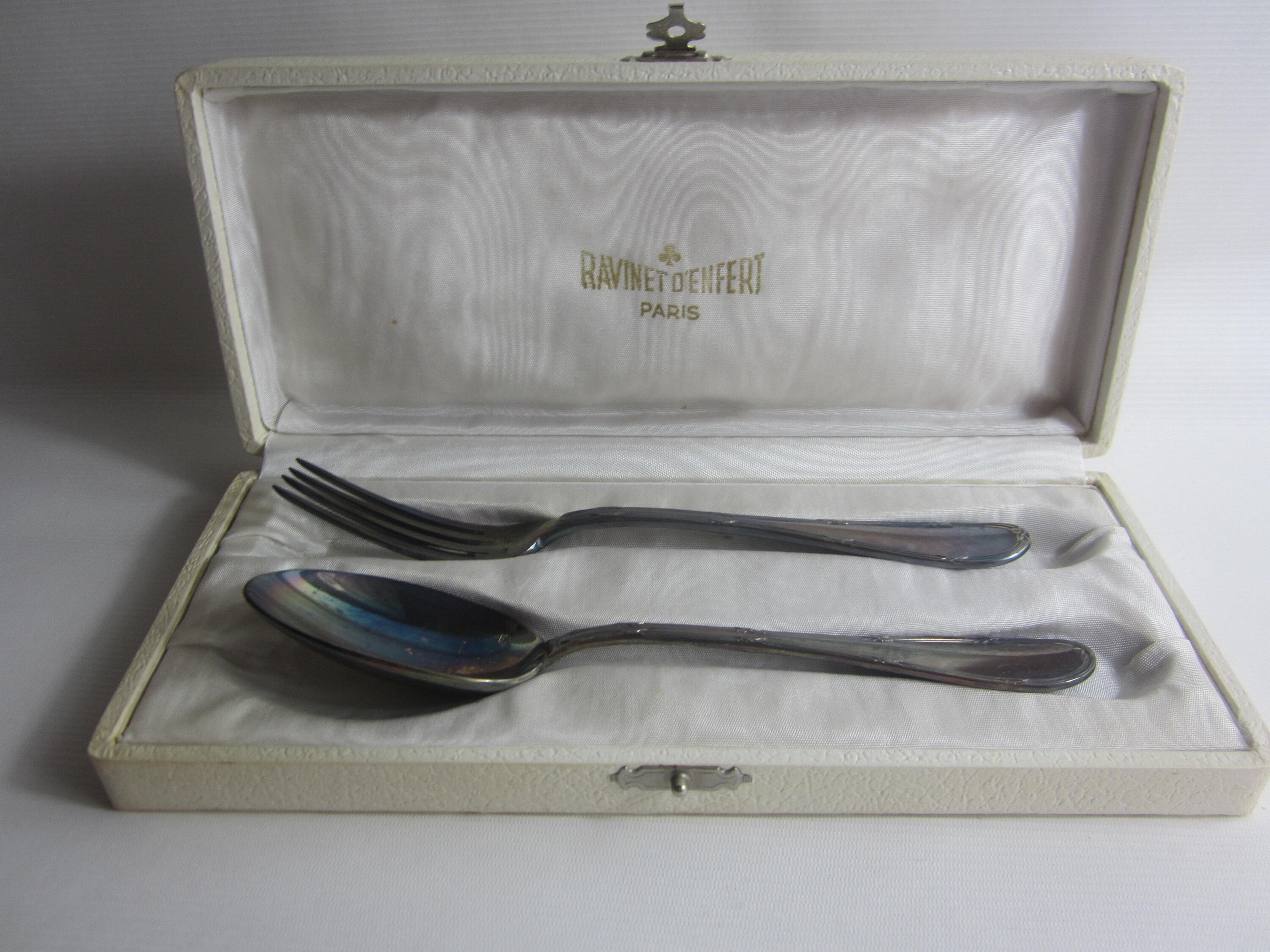 Fork Spoon And Eiffel Tower