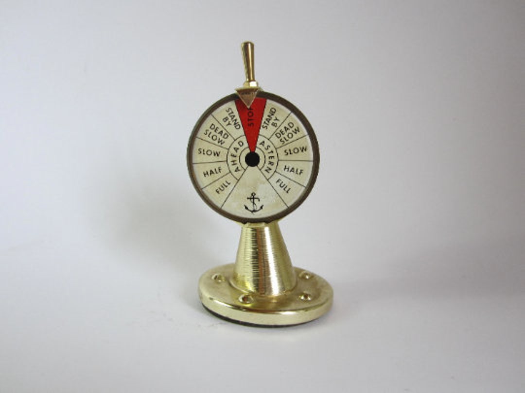 Stunning French Vintage Barometer Made From Brass Designed to Look Like ...