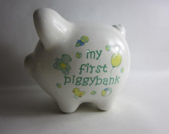 My First Piggy Bank - Etsy
