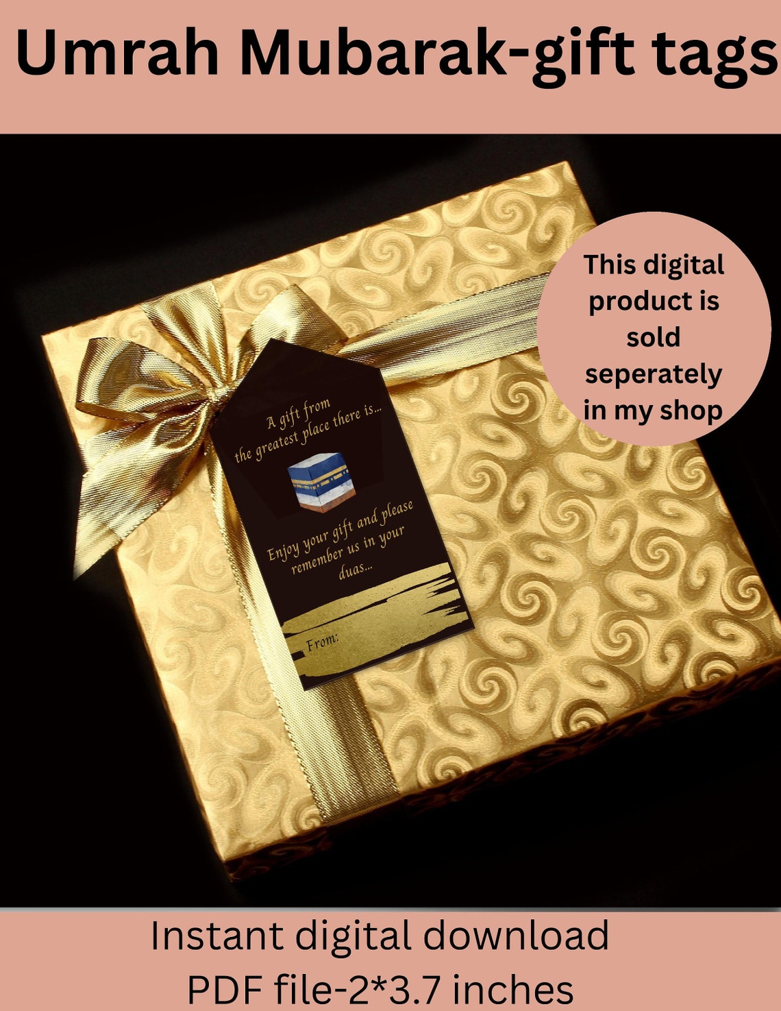 Umrah Mubarak Gift Tag - Etsy