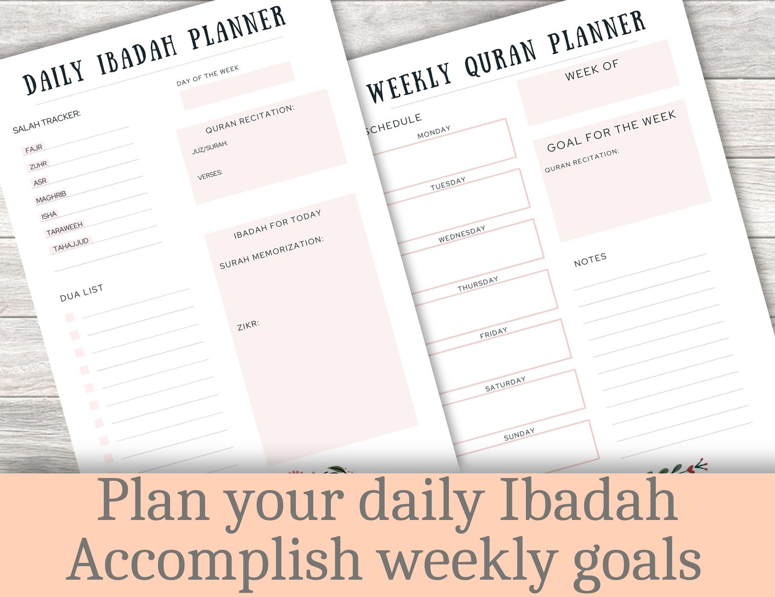 Ramadan Planner Printable,ramadan Planner Journal,ramadan Planner 2022 ...
