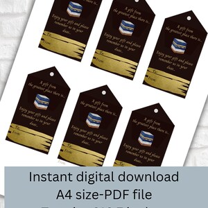 Printable Umrah Mubarak Gift Tag,islamic Gift Card,islamic Gift Tag - Etsy