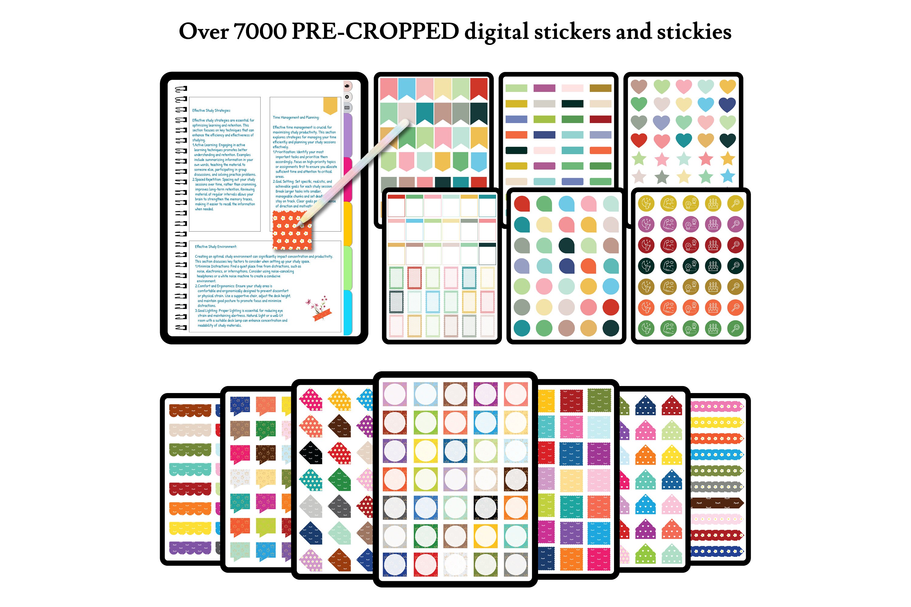 Comprehensive Digital Flashcards Bundle Interactive Study Aid With ...