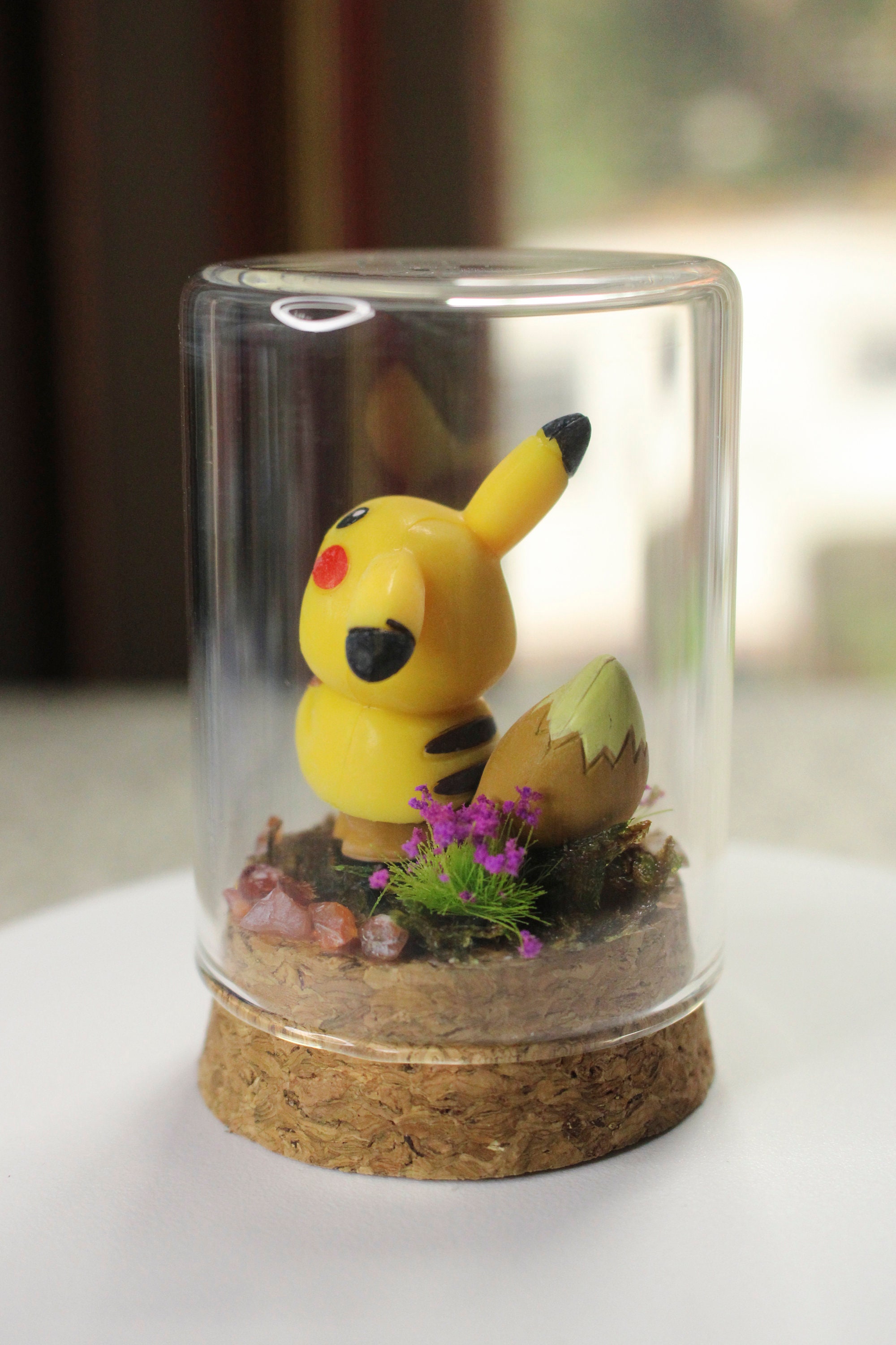 Pikachu and Eevee Cute Jar Diorama - Pokemon - Etsy
