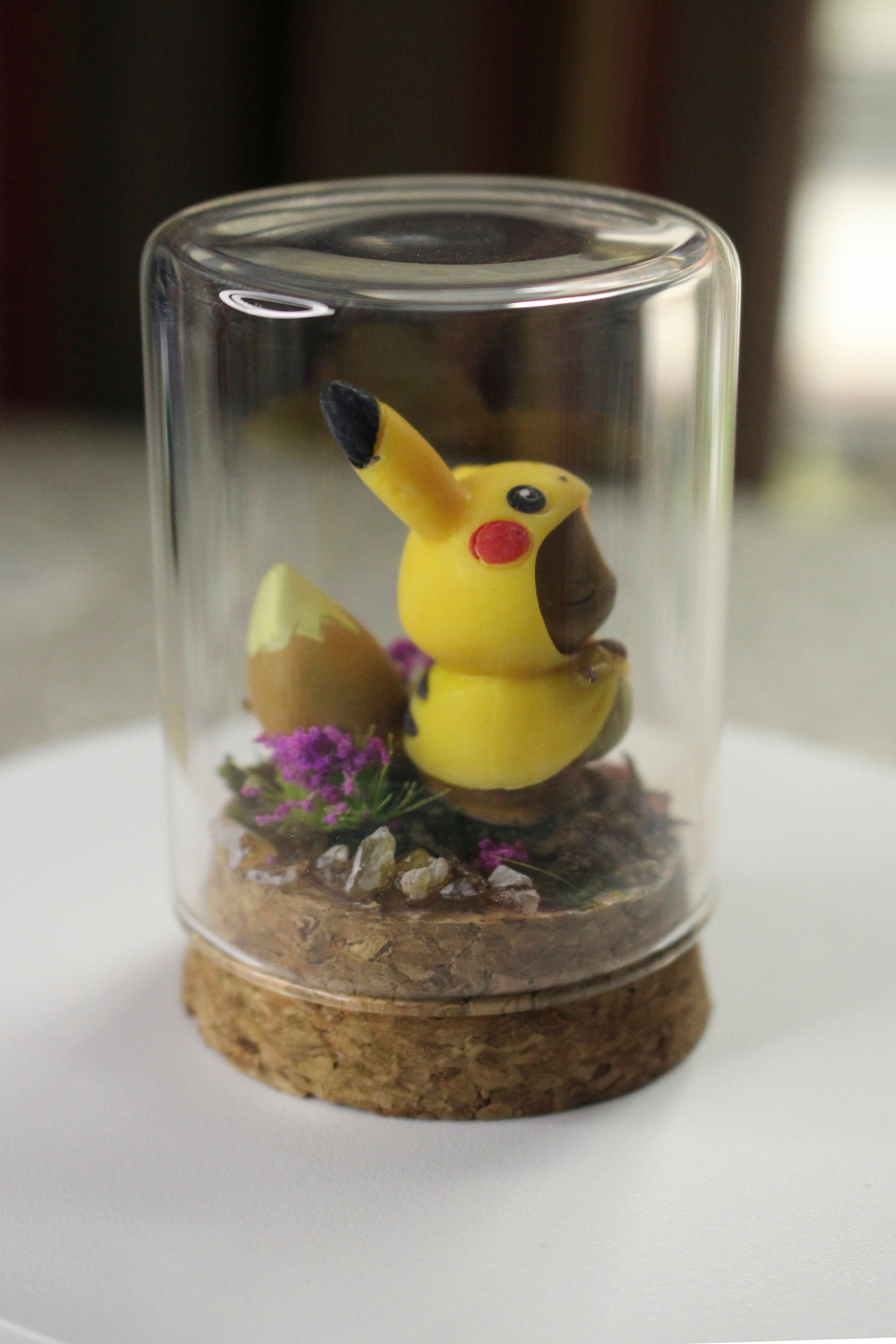 Pikachu and Eevee Cute Jar Diorama - Pokemon - Etsy