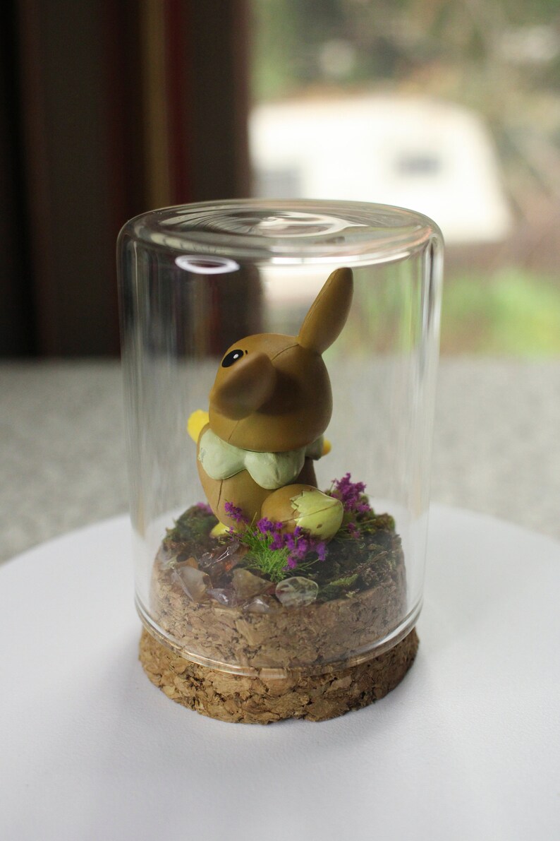 Pikachu and Eevee Cute Jar Diorama - Pokemon - Etsy