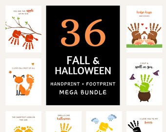 Bat Handprint Art Craft Halloween Activities Fall (Instant Download) - Etsy