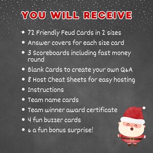 Christmas Friendly Feud Game: Printable Holiday Trivia (digital ...