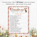 Christmas Song Lyrics Game: Holiday Party Game (digital Download) - Etsy