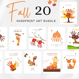 Fall Handprint Craft | Fall Crafts | Fall Handprint Art | Fall ...
