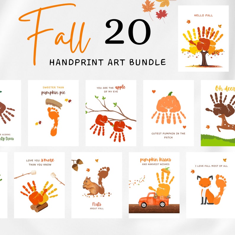 Fall Handprint Craft | Fall Crafts | Fall Handprint Art | Fall ...
