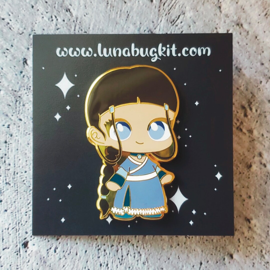Water Tribe Sister Hard Enamel Pin - Etsy