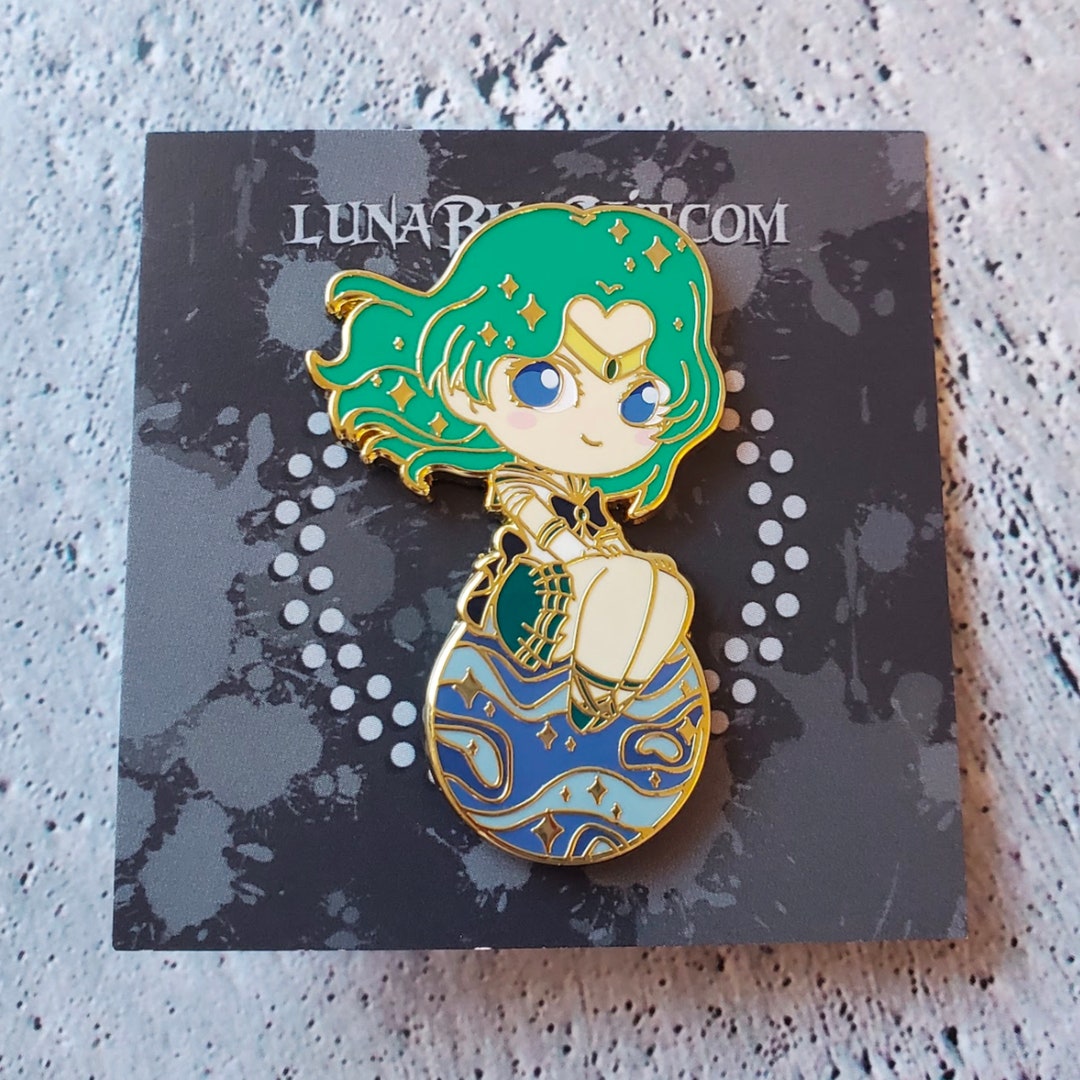 Neptune Hard Enamel Pin - Etsy