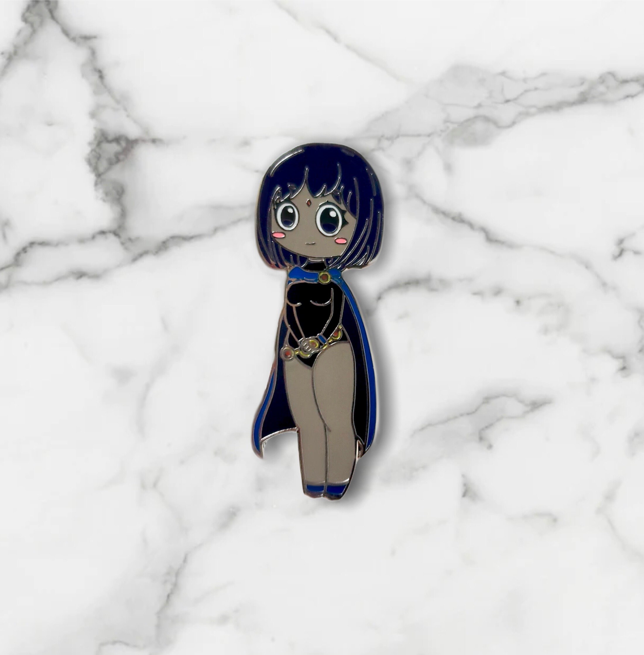 Raven Hard Enamel Pin Teen Titans Pin - Etsy