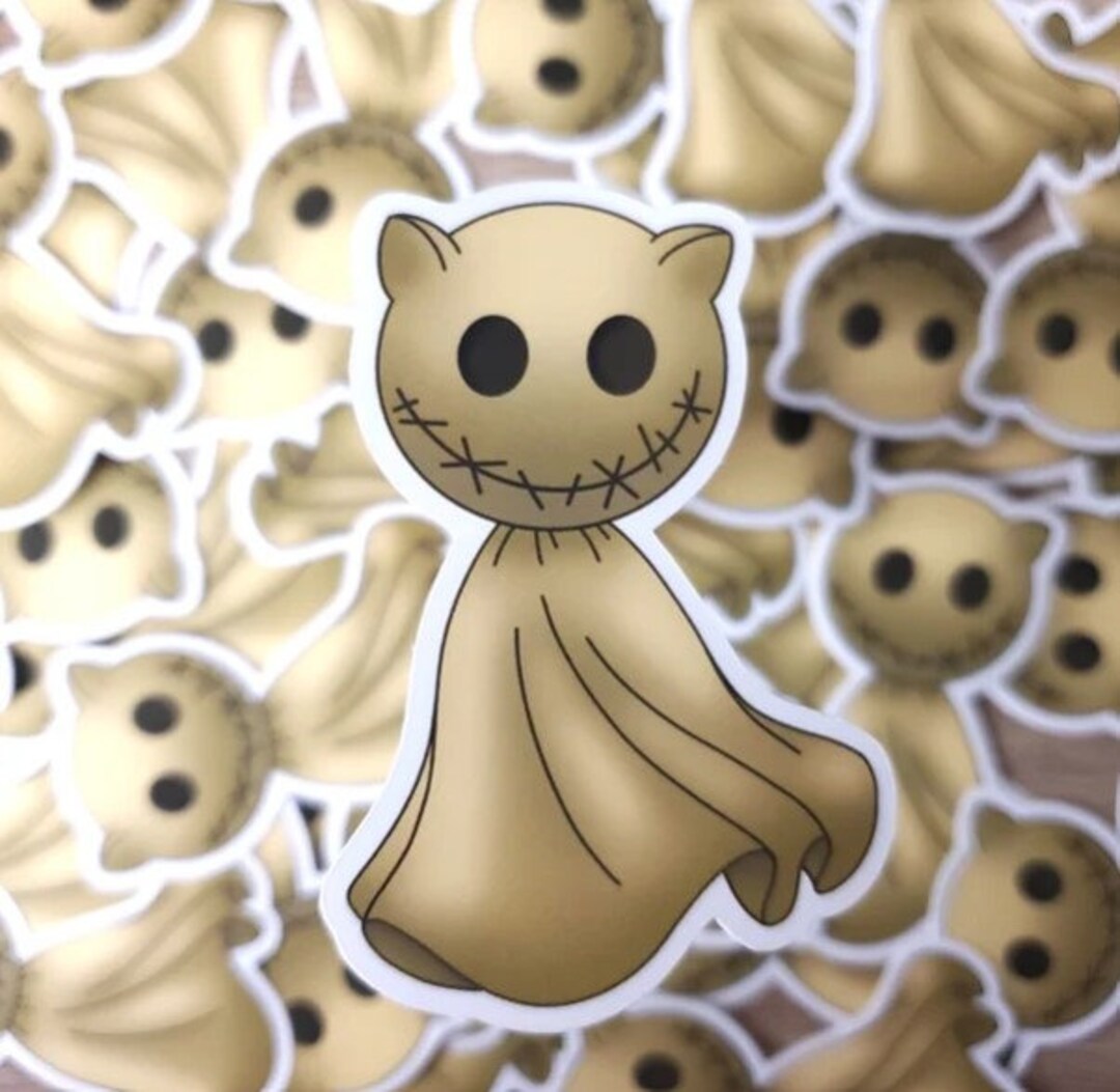 Sack Jr Vinyl Stickers - Spooky Cute Stickers - Etsy