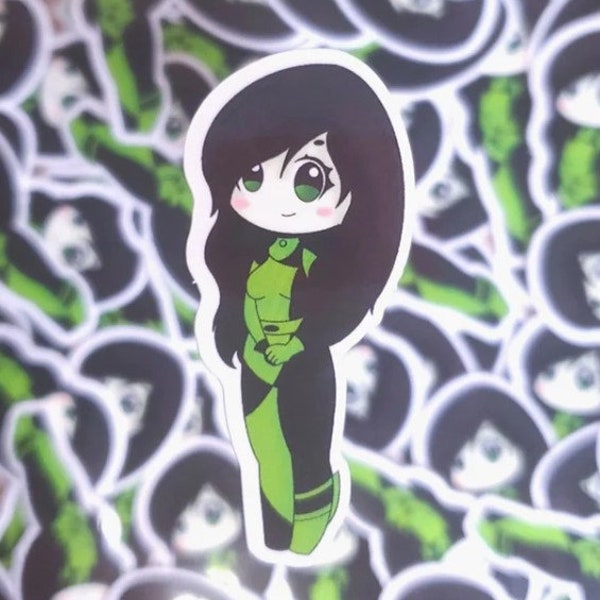 Kim Possible Shego Sticker - Etsy