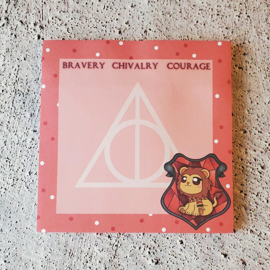 Gryffindor Hogwarts House Notes – 50 Sheets - Etsy