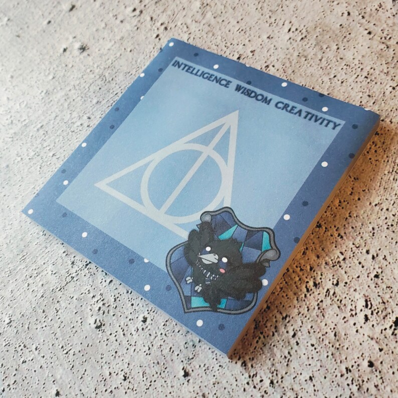 Hogwarts House Notes – 50 Sheets - Etsy