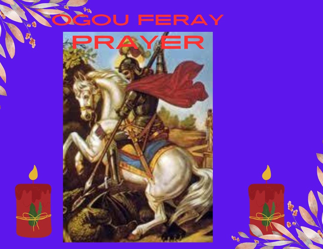 OGOU FERAY PRAYER Priye Ogou Feray Digital - Etsy