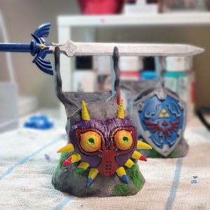 Majora's Mask Controller Stand 3D Printed | Switch Pro | PS4 PS5 | Xbox ...