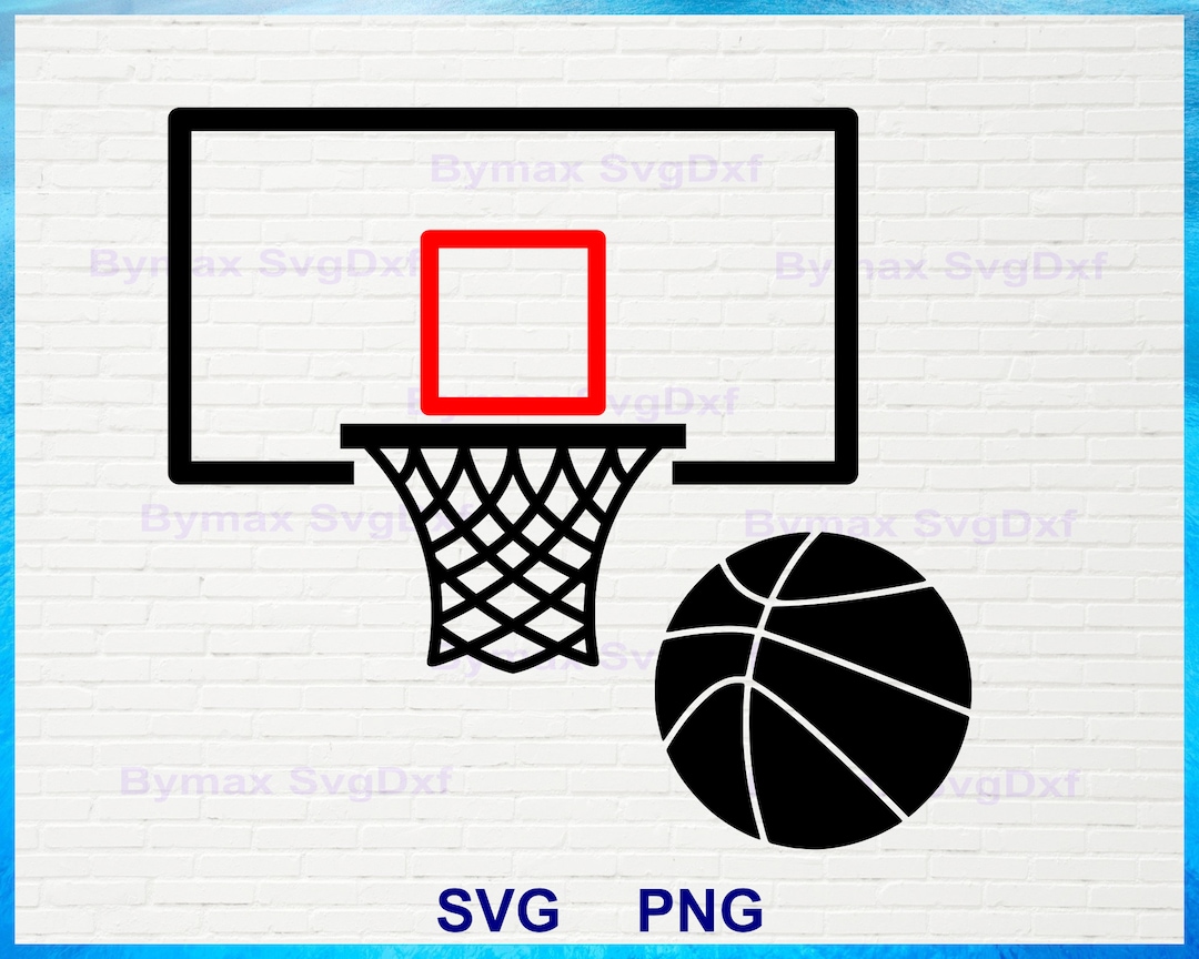 Basketball Svg, Basketball Goal Svg, Basketball Hoop Svg, Basketball ...