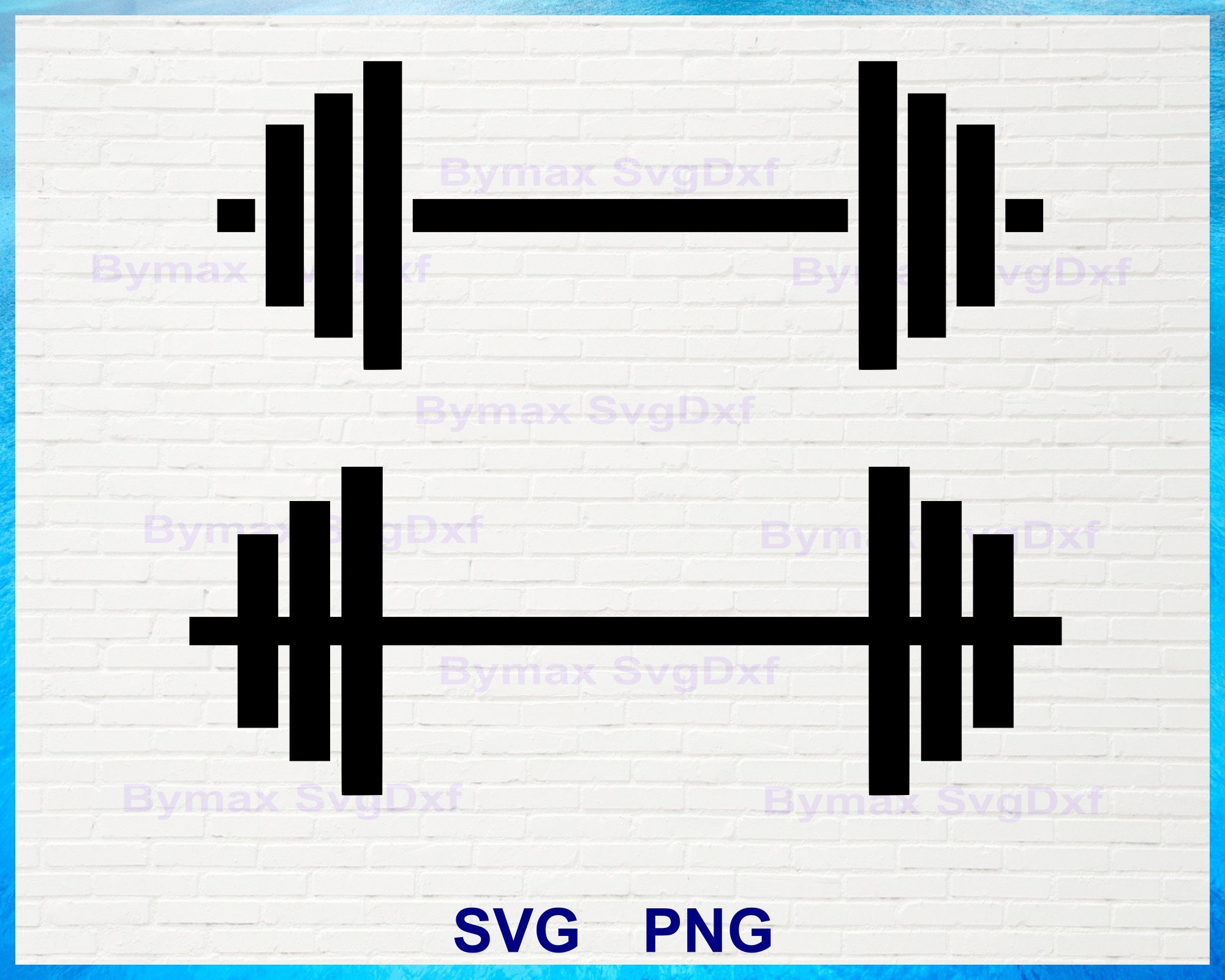 Powerlifting Svg, Weights Svg, Barbell Svg, Gym Weights Svg, Svg Bundle ...