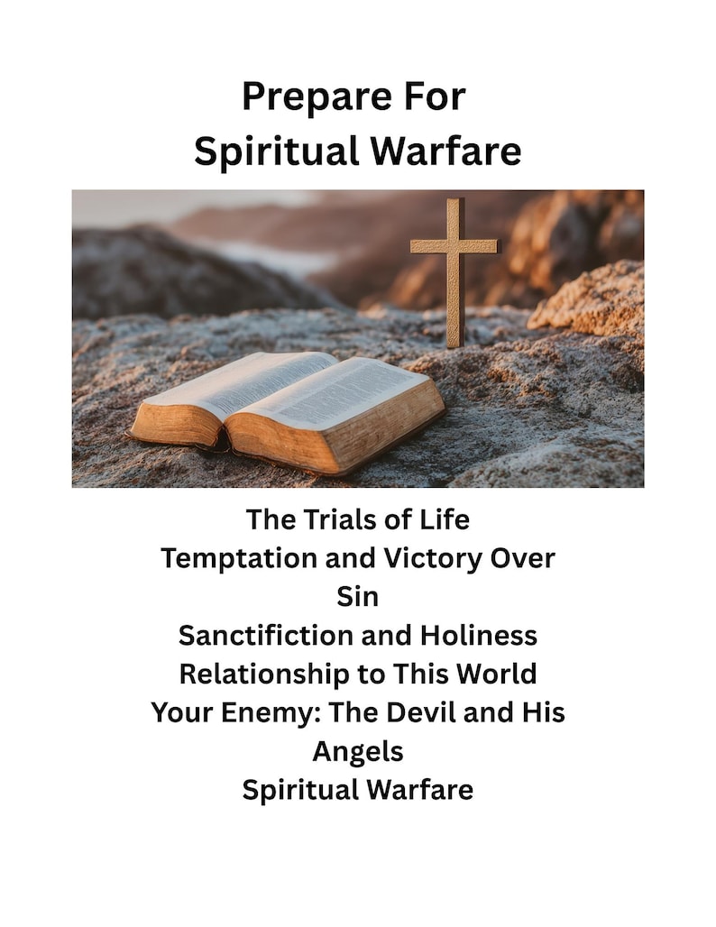 Christian Discipleship Workbook -- Digital Printout - Etsy