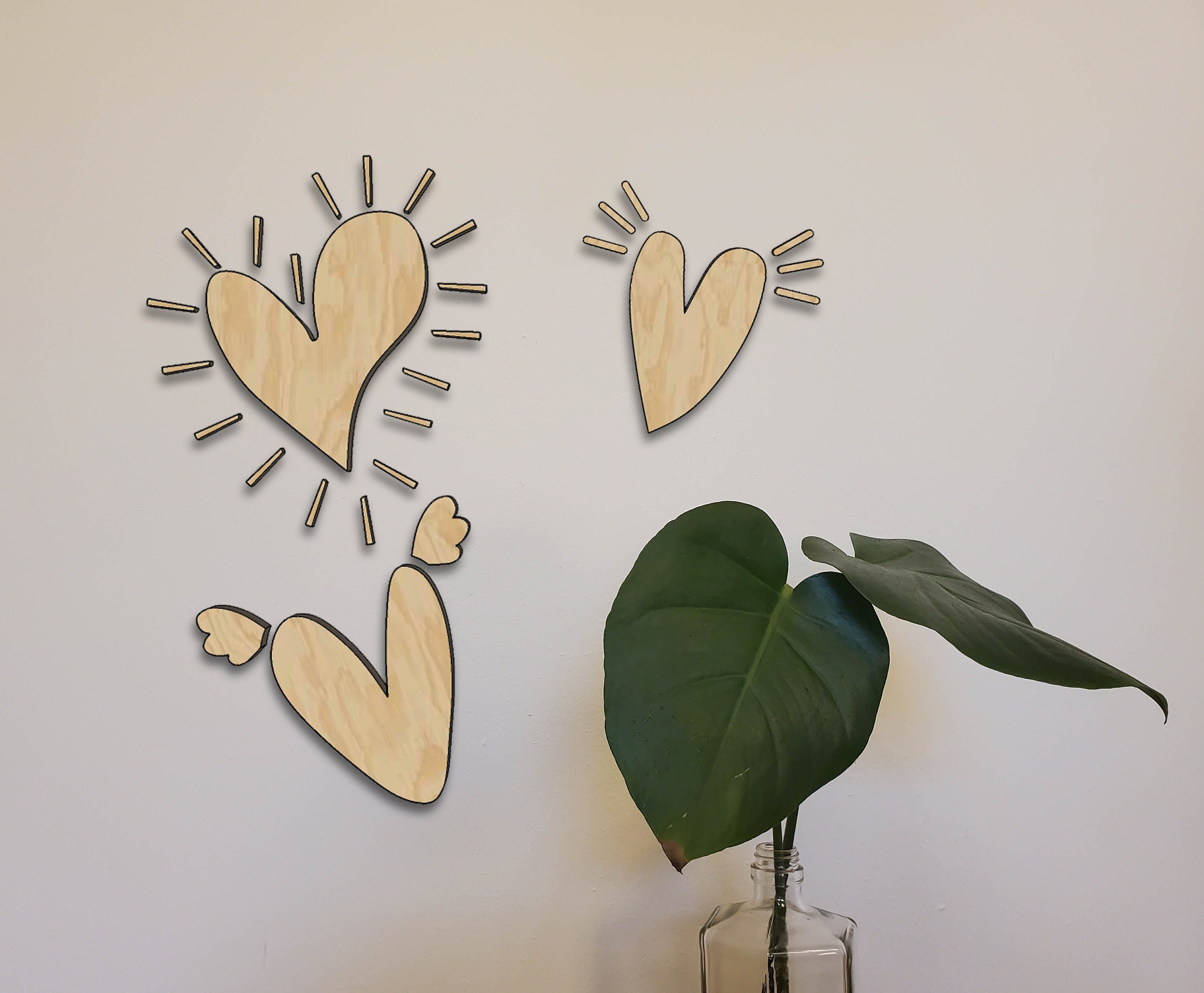 25 X Love Heart Vector Shapes DWG, DXF PDF Digital Download Files - Etsy