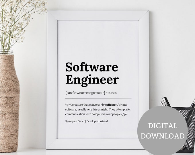 Printable Algorithm Definition Art for Geeks,digital Download ...