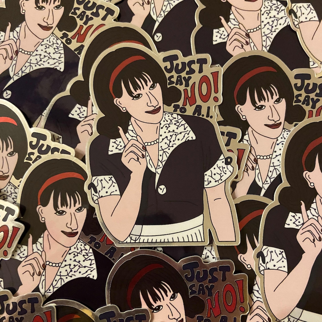 Say No to A.I. PAT Smart House Inspired Sticker - Etsy