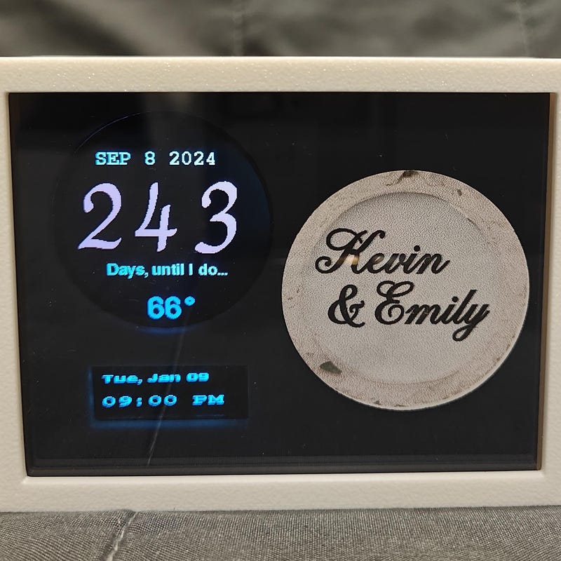 Wedding Countdown - Etsy